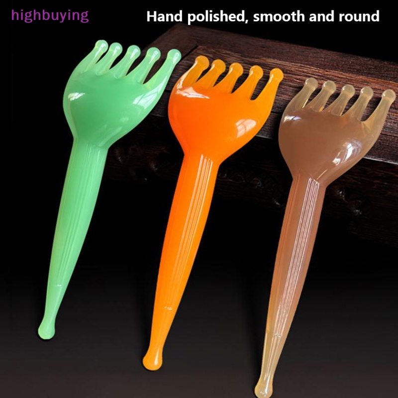 HBPH Head Massage Comb Guasha Stick Five-claw Comb Tool Head Body ...