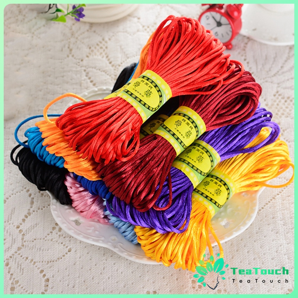 TeaTouch 2.5mm Width Polyester Braided Long Rope DIY Chinese Knot ...