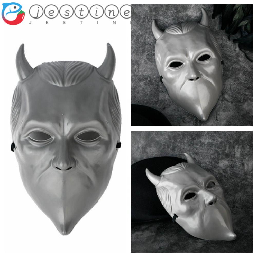 JESTINE Ghost B.C. Band Mask, Stage Performance Props Scary Unnamed ...