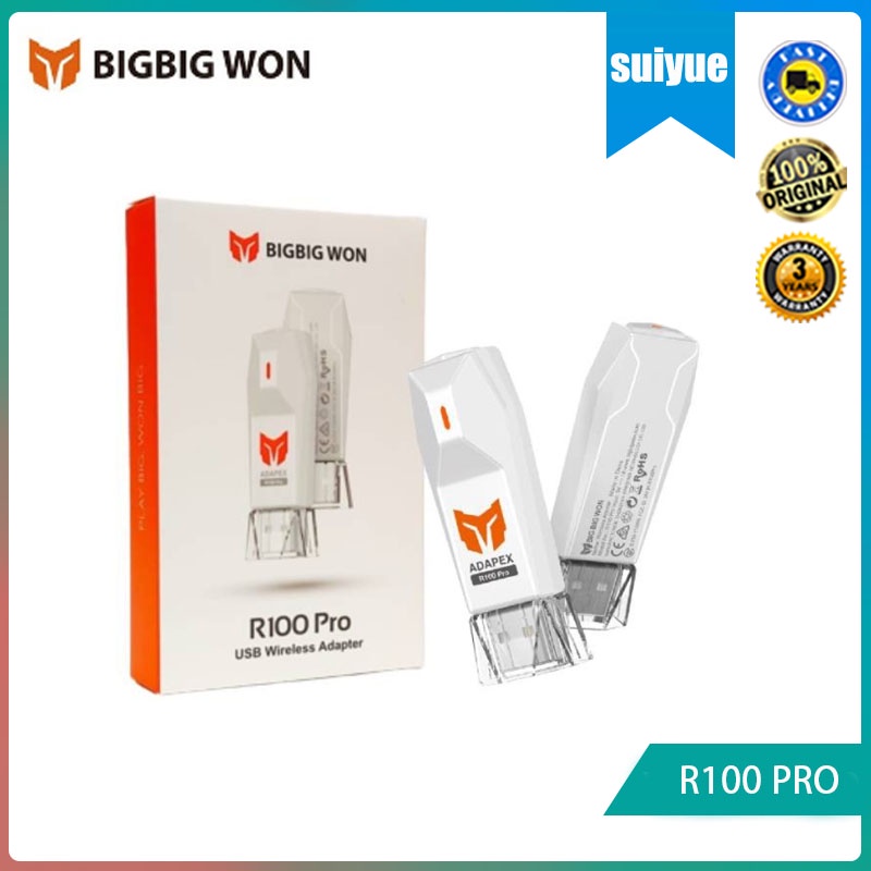 BIGBIG WON R100 Pro Bluetooth USB Receiver For Switch/Switch Pro/PS5/PS4/Xbox One/Series X/S ...