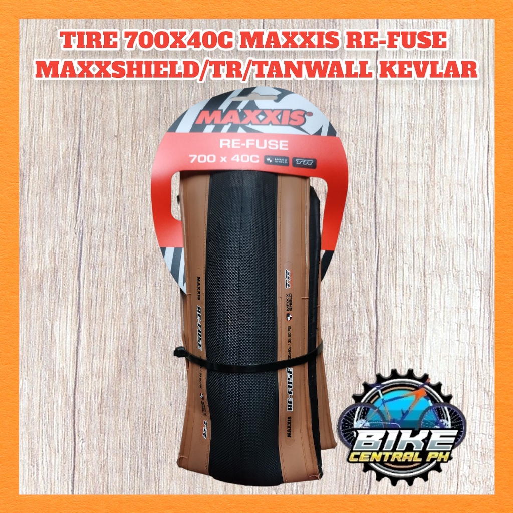 MAXXIS RE-FUSE TIRE FOLDING 700x25C 700x40C MAXXSHIELD TR | Shopee ...