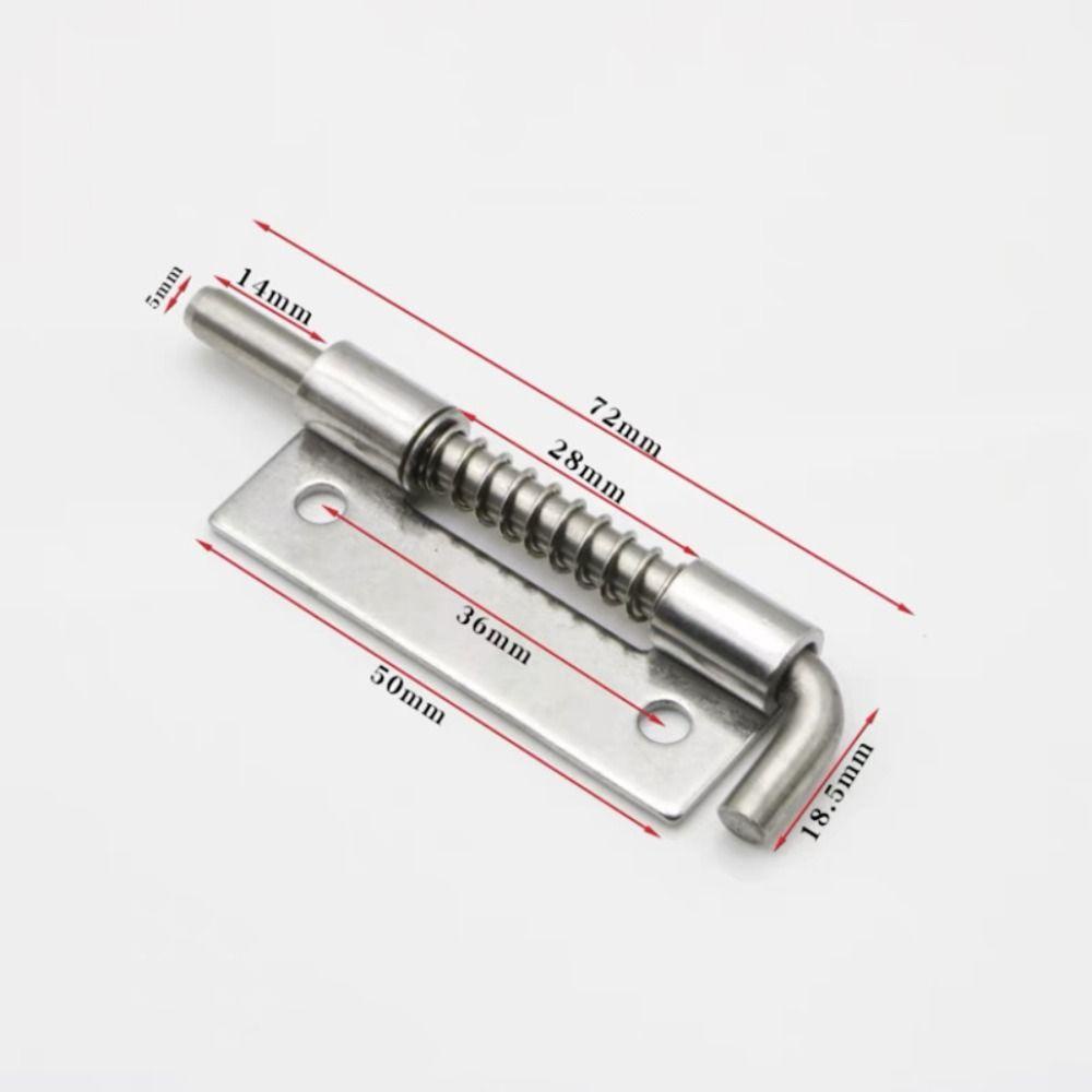 TOPTOOL Spring Loaded Door Lock Bolts, Stainless Steel Anti-theft Door ...