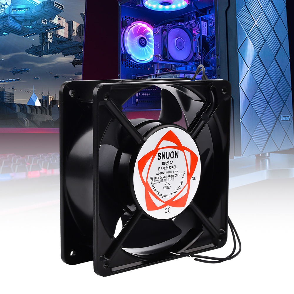 Exhaust Fan DP-200A aluminum frame AC220V 12038 fan 12cm cooling fan ...