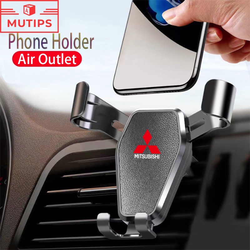 Mitsubishi Car Air Vent Handphone Stand Auto Scaling GPS Phone Holder ...