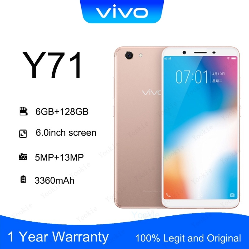 Vivo Y71 Original phone 6G RAM + 128G ROM Legit and Brand New ...