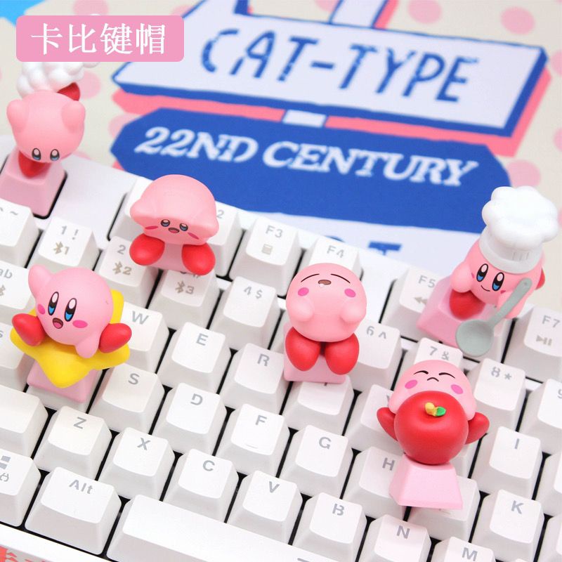 Cute Star Card keyboard pink cartoon personalized keyboard stereo ...