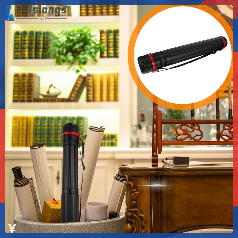 Blueprint Carrying Case Telescoping Poster Tube Document Drafting with ...