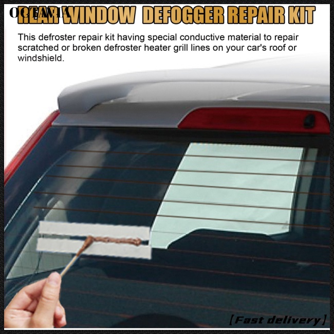AT Car Rear Defroster Repair Kit Grill Wire Diy Quick Maintenance Tools ...