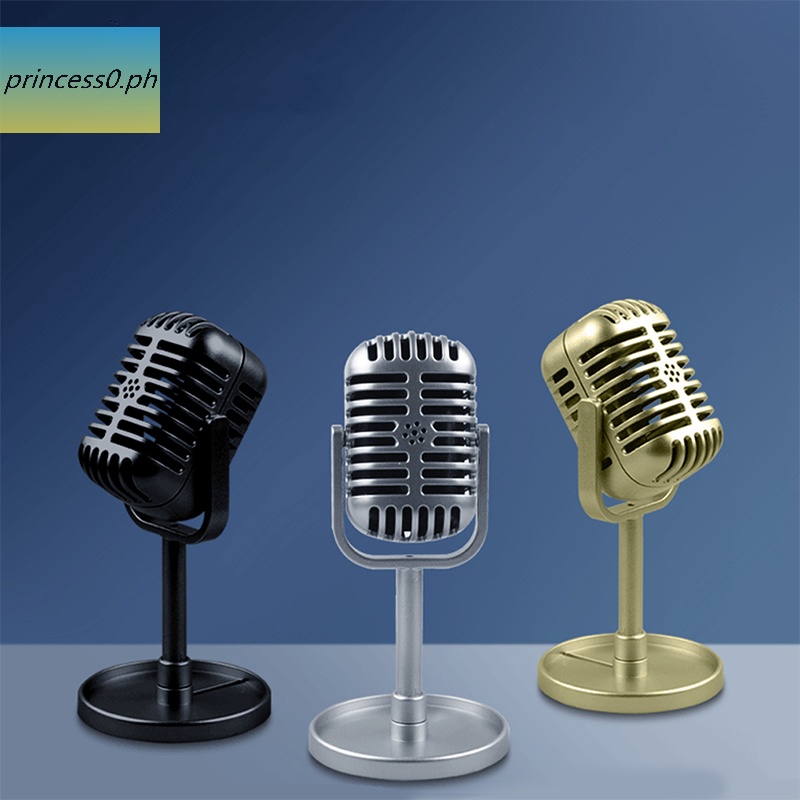 Princes Classic Retro Dynamic Vocal Microphone Vintage Style Mic ...