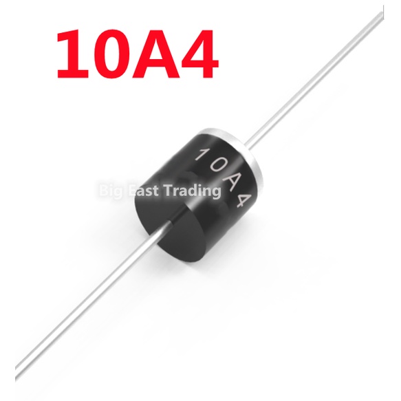 20pcs 10A4 10A6 10A04 10A 400V R-6 inline rectifier diode ,guaranteed ...