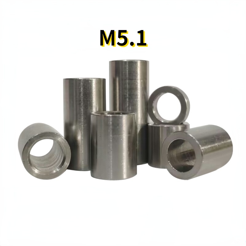 [XNY] 304 Stainless Steel Sleeve Extended Cylindrical Steel Sleeve ...