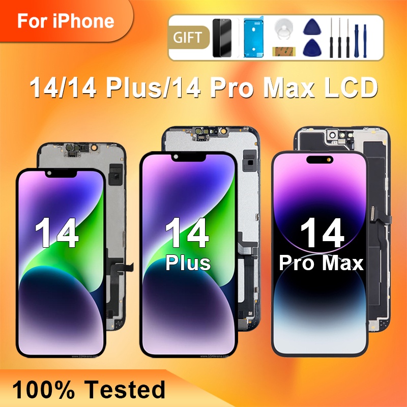 OLED For Iphone 14 Lcd Touch Panel Screen Digitizer For Iphone 14 Plus ...