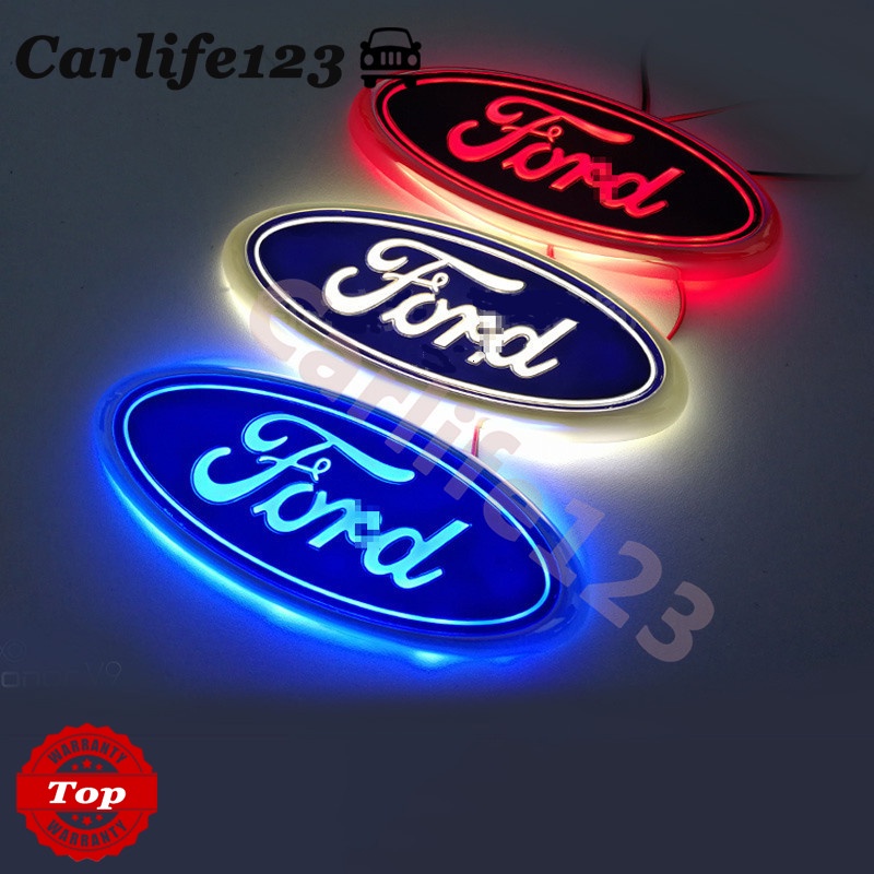 4D Ford Focus Mondeo Logo Light Cold Cursor LED Tail Tailbox Sticking ...