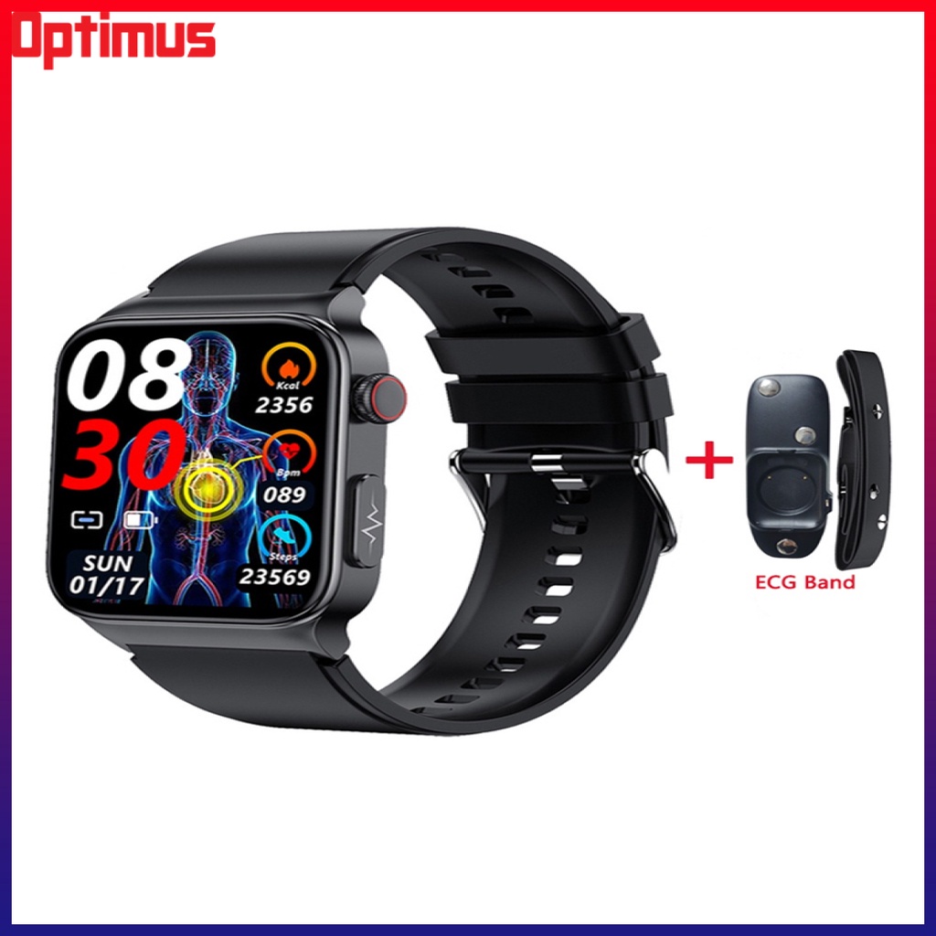 Optimus Depot Smart Watch ECG Blood Glucose Sugar Body Temperature ...