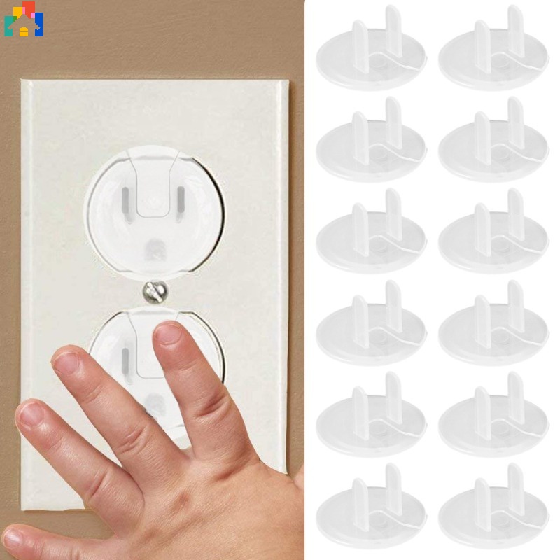 Wholesale 1Pc Simple White 2/3/5 Holes Kids Safety Socket Plug Covers ...
