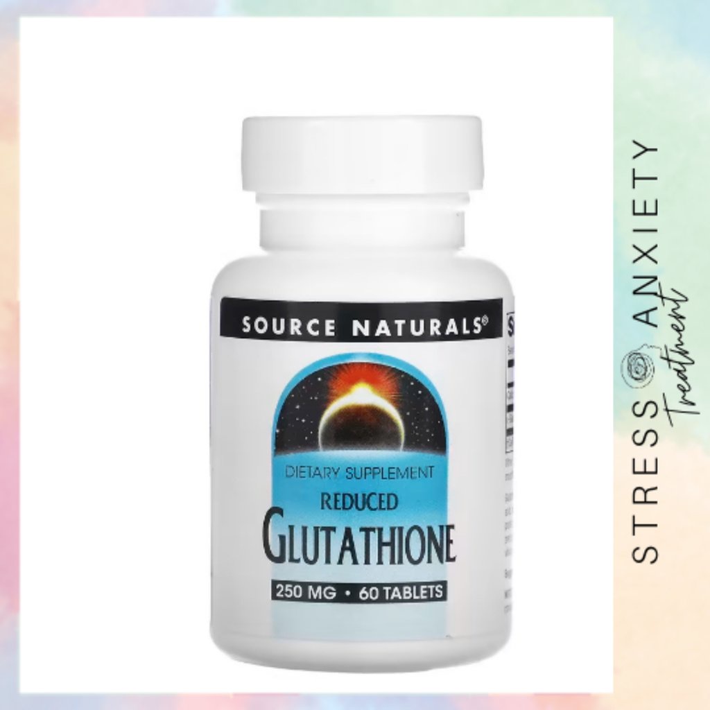 Source Naturals Reduced Glutathione Complex Orange Flavored 50 mg 100 ...