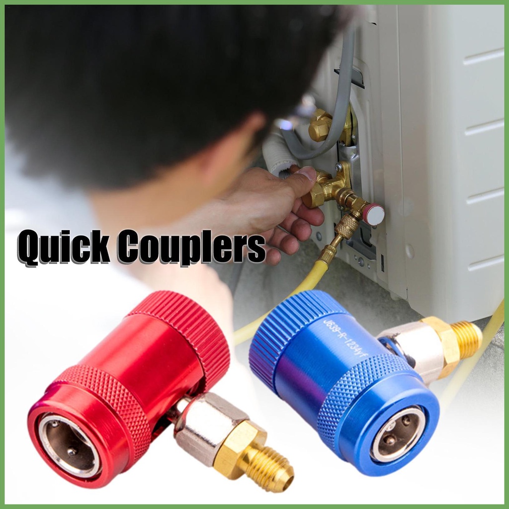 R1234Yf Quick Couplers Kit R1234yf Adapter AC Fittings 1234Yf to 134A ...
