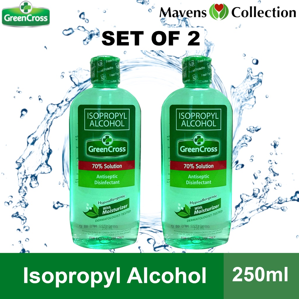 GreenCross 250ml Isoprophyl Alcohol 70% Solution Antiseptic ...