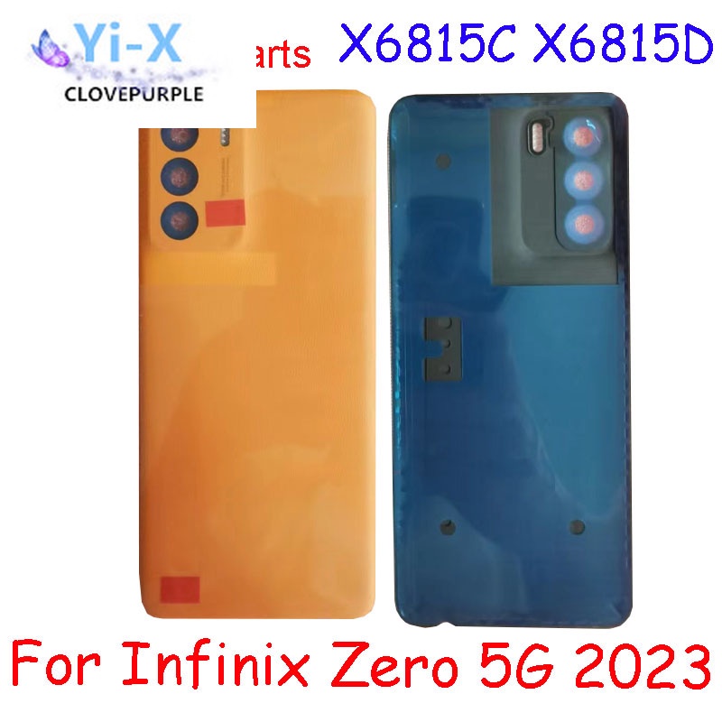For Infinix Zero 5G 2023 X6815C X6815D Back Battery Cover Housing Case ...