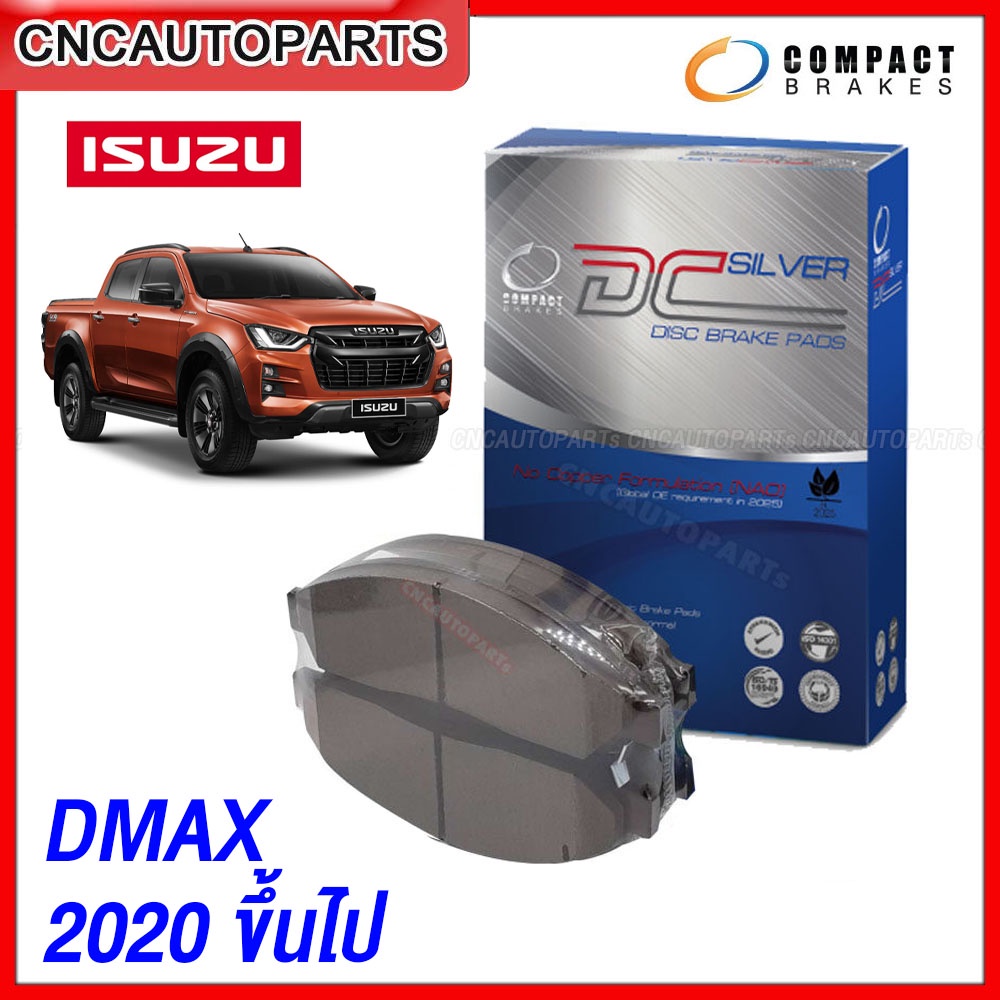 COMPACT Front Brake Pad ISUZU DMAX Year 2020 2021 2022 2023 Hi-LANDER V ...