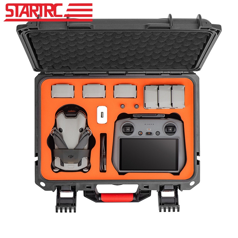 STARTRC For DJI Mini 4 Pro Hard Case Waterproof Box Portable Suitcase ...