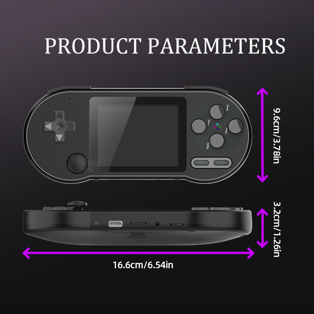 SF2000 3Inch Handheld Game Console Player With Rocker Mini Game Console ...