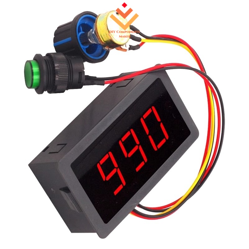 DC 6V-30V 12V 24V Max 8A Motor PWM Speed Controller Adjustable Driver ...