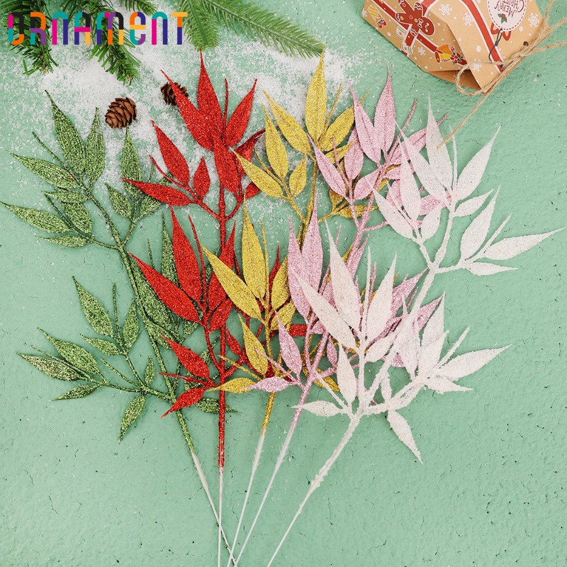 [ Featured ] Fake Branch Fruit Bundle / Shiny Simulated Plant Leaves ...