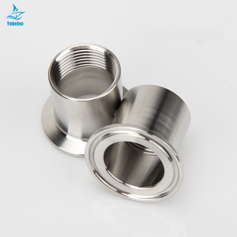 1/2" - 2" (DN15-DN50) Adapters for heater Sanitary Stainless Steel ...