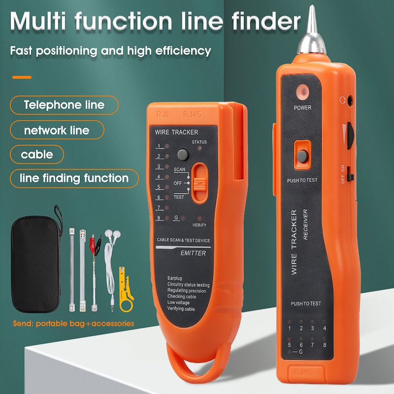 XQ-350 line finder telephone network cable line finder line checker ...