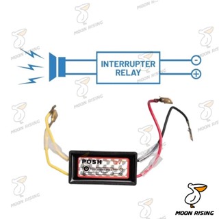 MOTORCYCLE INTERRUPTER HORN RELAY RAPID RELAY MINI DRIVING RELAY ...