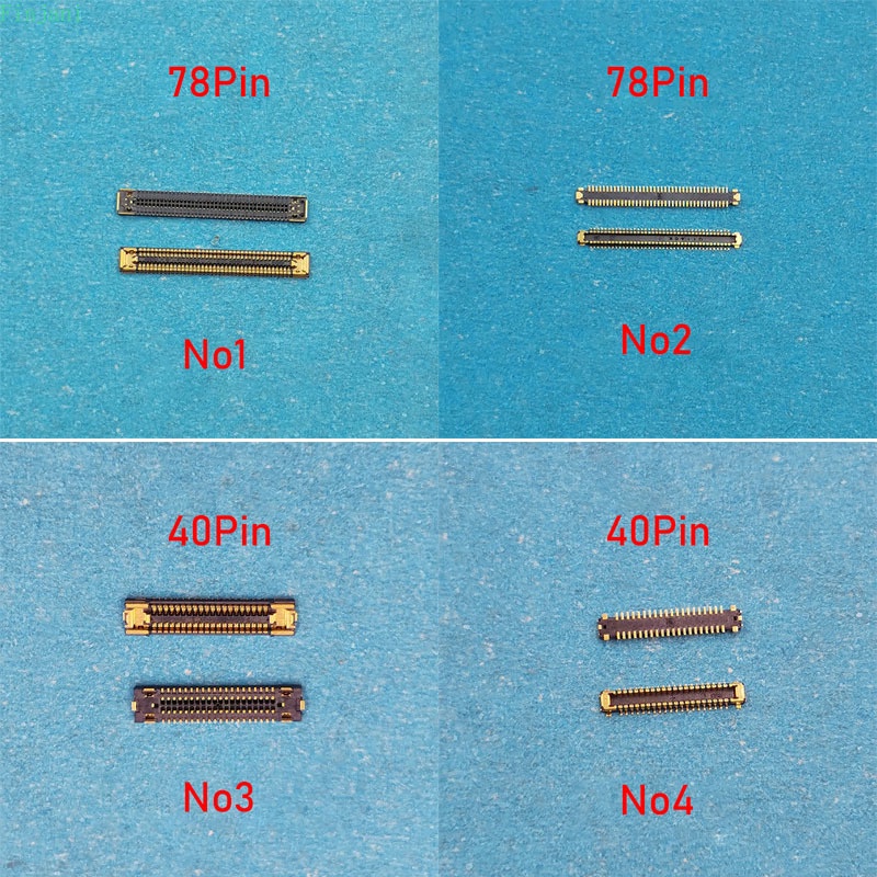 2-10pcs 40 78 Pin USB Charger Charging LCD Display FPC Connector On ...
