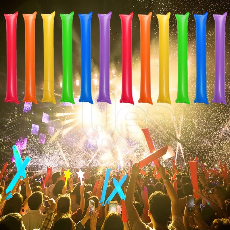 Colorful Inflatable Cheering Sticks / LED Luminous Sponge Stick ...