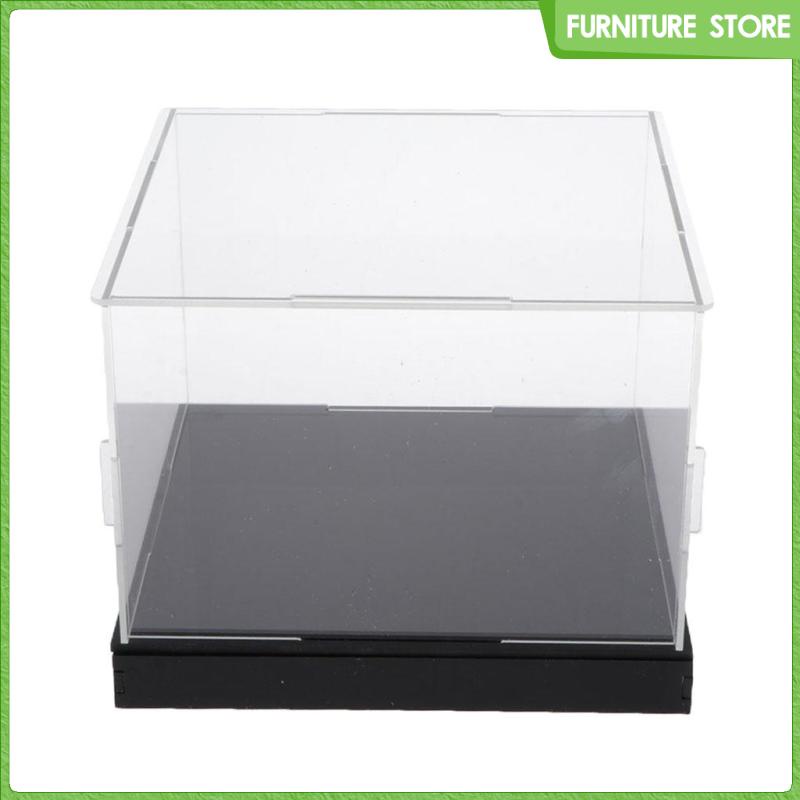 [Wishshopeelxj] Clear Acrylic Display Box Large Dustproof Figure ...