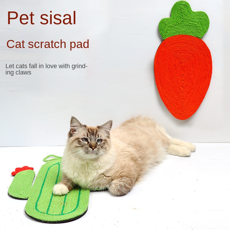 Cat Scratch Board Cat Scratching Pad Cat Scratch Board Sisal Mat Anti ...