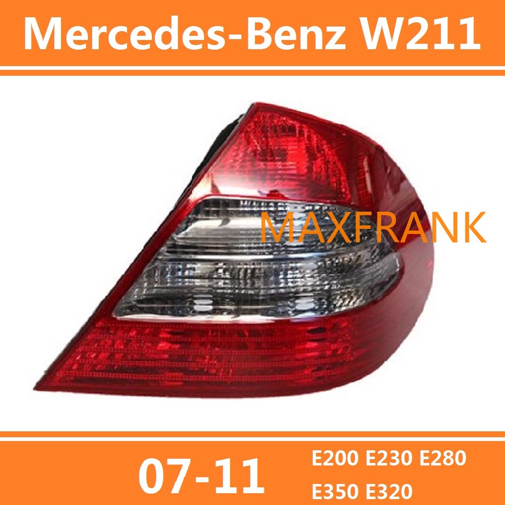 FOR Mercedes-Benz W211 E200 E230 E280 E350 E320 TAILLIGHT TAIL LIGHT TAIL LAMP BRAKE LIGHT BACK ...
