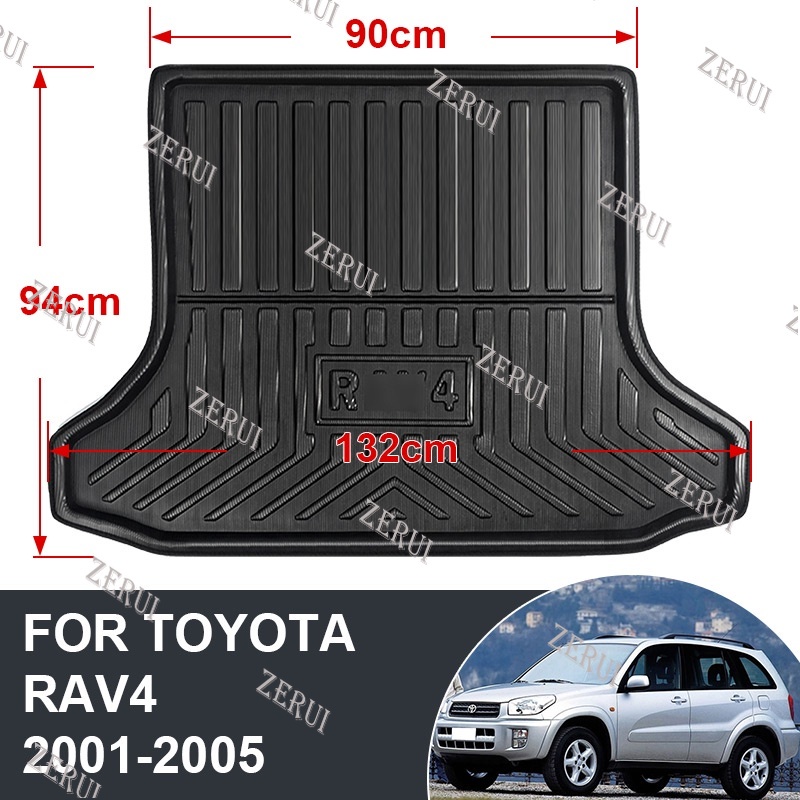 ZR For FIT FOR TOYOTA RAV4 BOOT MAT REAR TRUNK 2001 2002 2003 2004 2005 ...