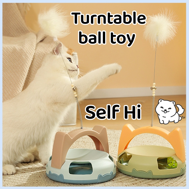 Cat Toys Automatically Tease The Cat To Relieve Boredom Cat Turntable ...