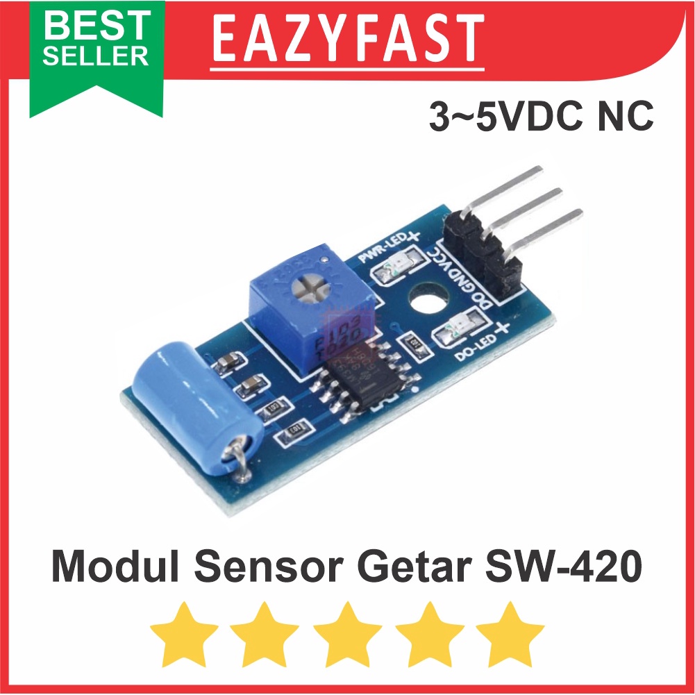 SW-420 Vibration Sensor NC SW420 Arduino Vibration Sensor Module | Shopee Philippines