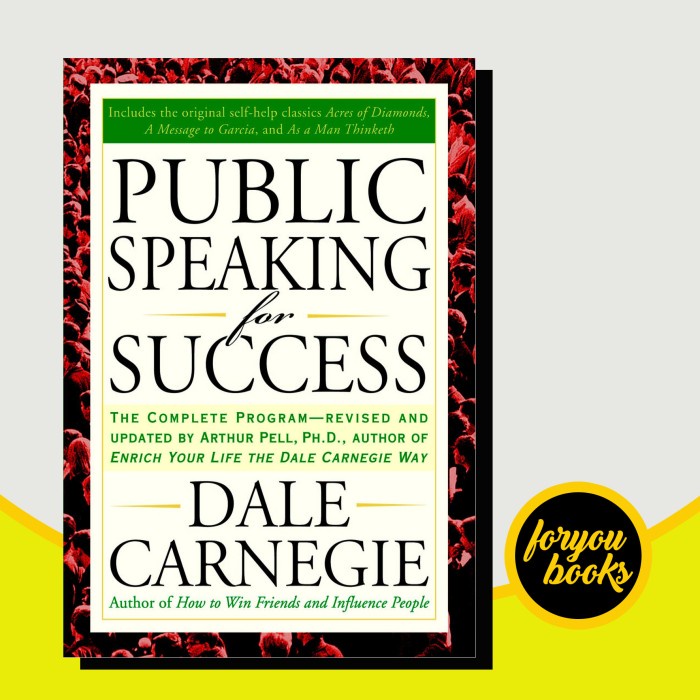 Public Speaking for Success Dale Carnegie (BOOKS) | Shopee Philippines