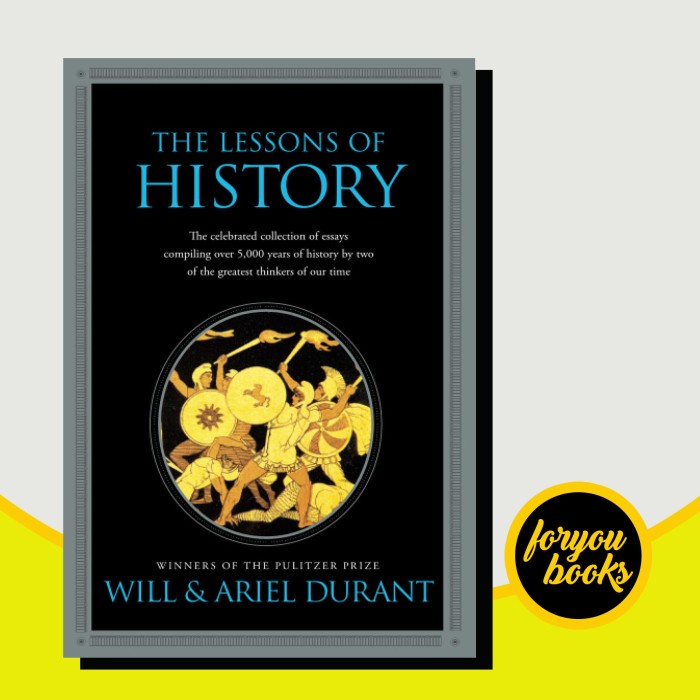 The Lessons of History Will Durant, Ariel Durant (books) | Shopee ...