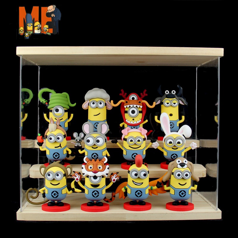 Minions Despicable Me Action Figure Chinese Zodiac Cute Minion Figures ...