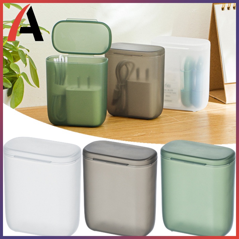 Portable Earphone Data Cable Storage Box/Mini Gadget Storage Basket for ...