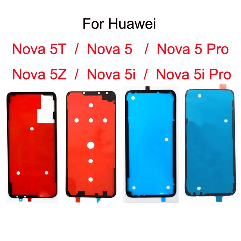 Back Battery Cover Glue Adhesive For Huawei Nova 5T 5i 5Z 5 Pro ...