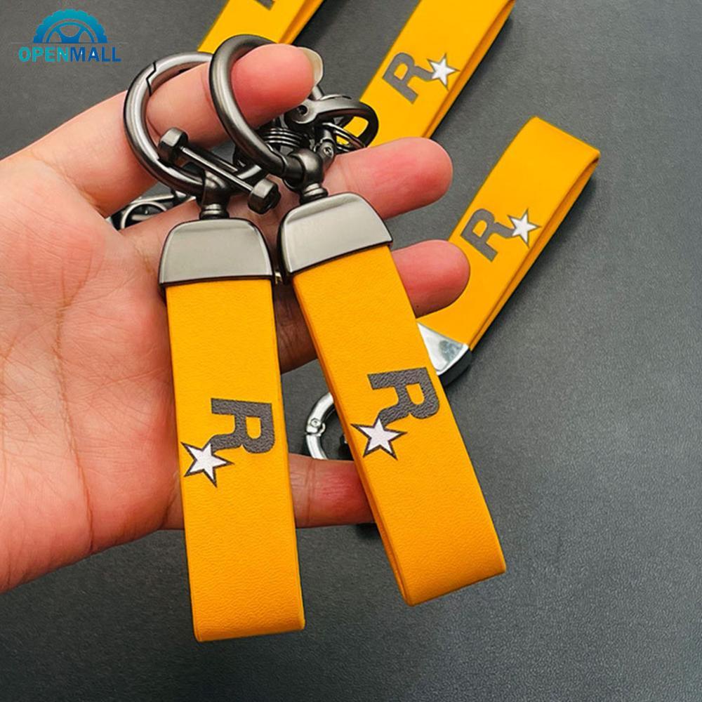 OM Nylon Webbing Strap Keychain Durable Key Strap Muti-Pendant Key ...
