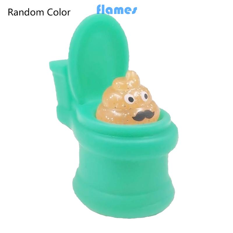 FL Squeeze Toys Decompression Toy Stress Relief Toilet Poop Toy PVC ...