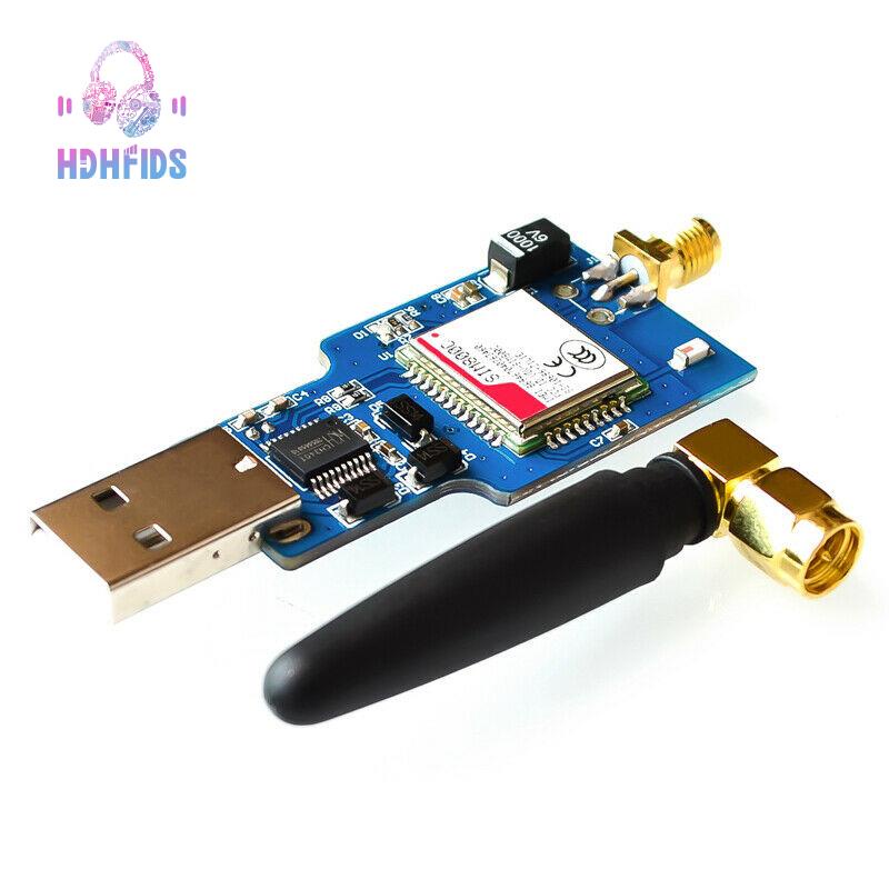 Usb To Gsm Serial Gprs Sim800C Module Bluetooth Computer Control + Antenna | Shopee Philippines