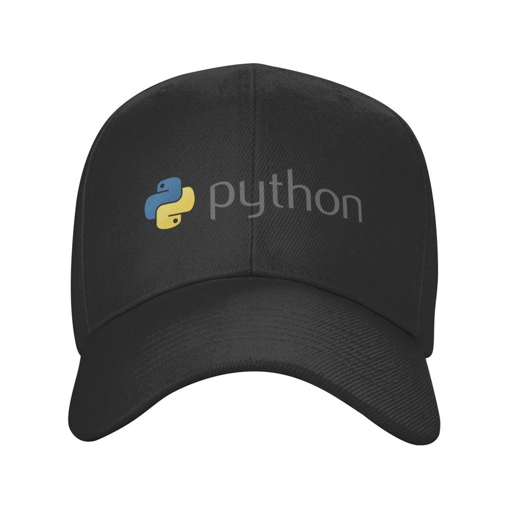 Unisex Programmer Python Symbol Baseball Cap Adult Adjustable Fashion Computer Developer ...