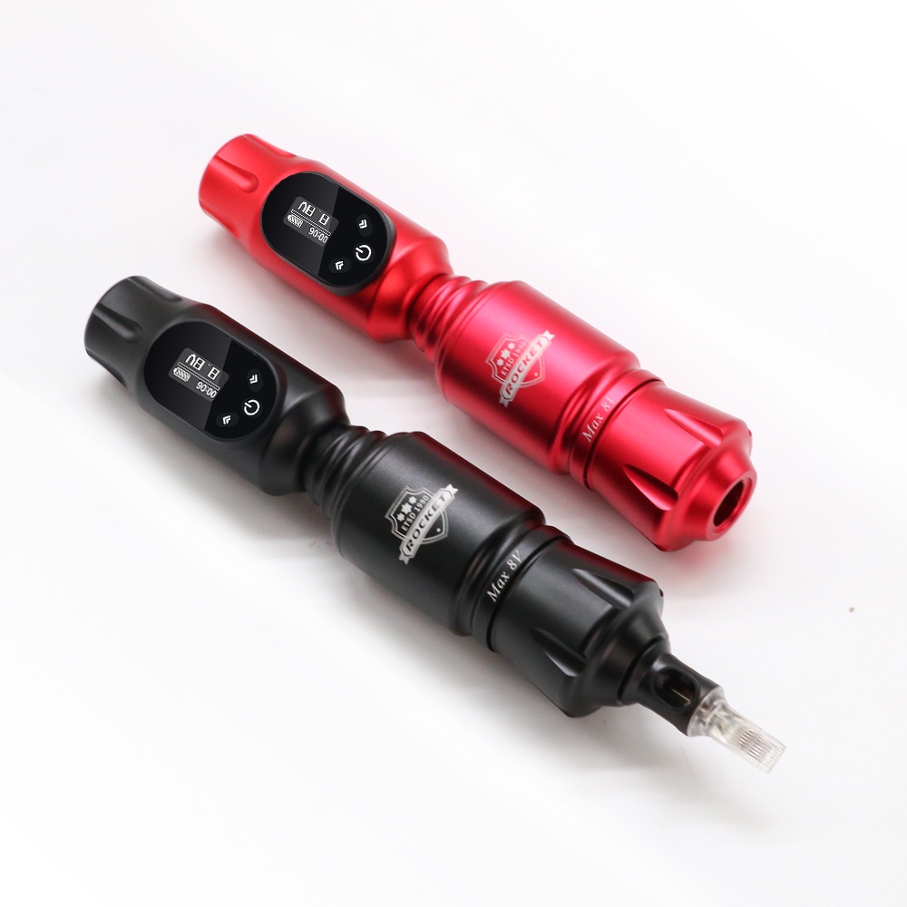Lasting Wireless Tattoo Machine Pen Kit Rocket Mini Rotary Tattoo Pen ...