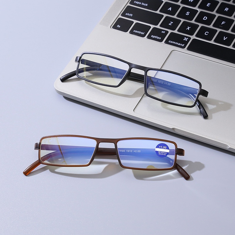 SB1912 1pc True TR Material Squared Frame Blue Light Blocking ...